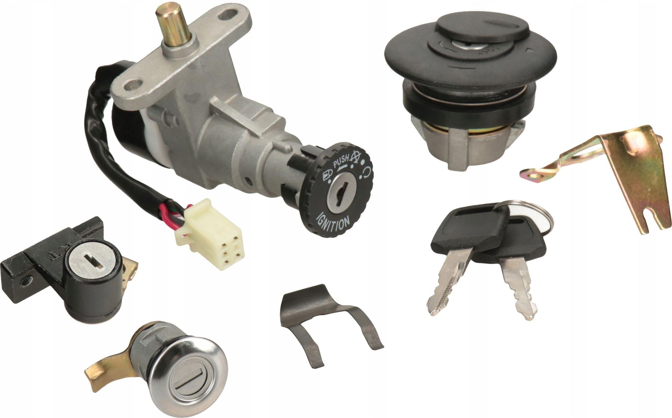 Części motocyklowe Kengo Cpi Popcorn 50 Stacyjka Zamki Korek Wlewu ...