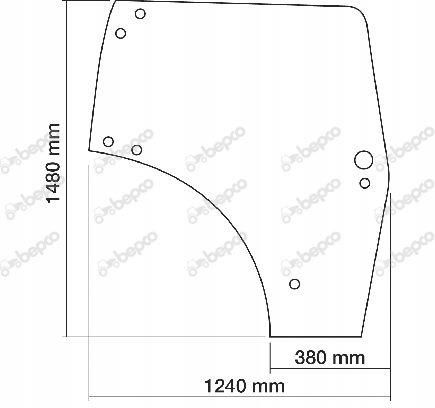 Cnh Szyba Drzwi Lewa New Holland 87560786 - Opinie i ceny na Ceneo.pl