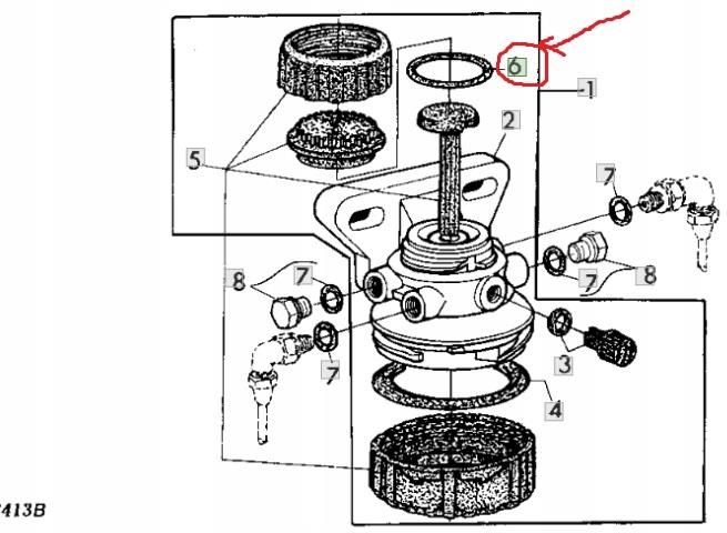 John Deere Pierścień Uszczelniający Pompki Paliwa Re516512 - Opinie i ...