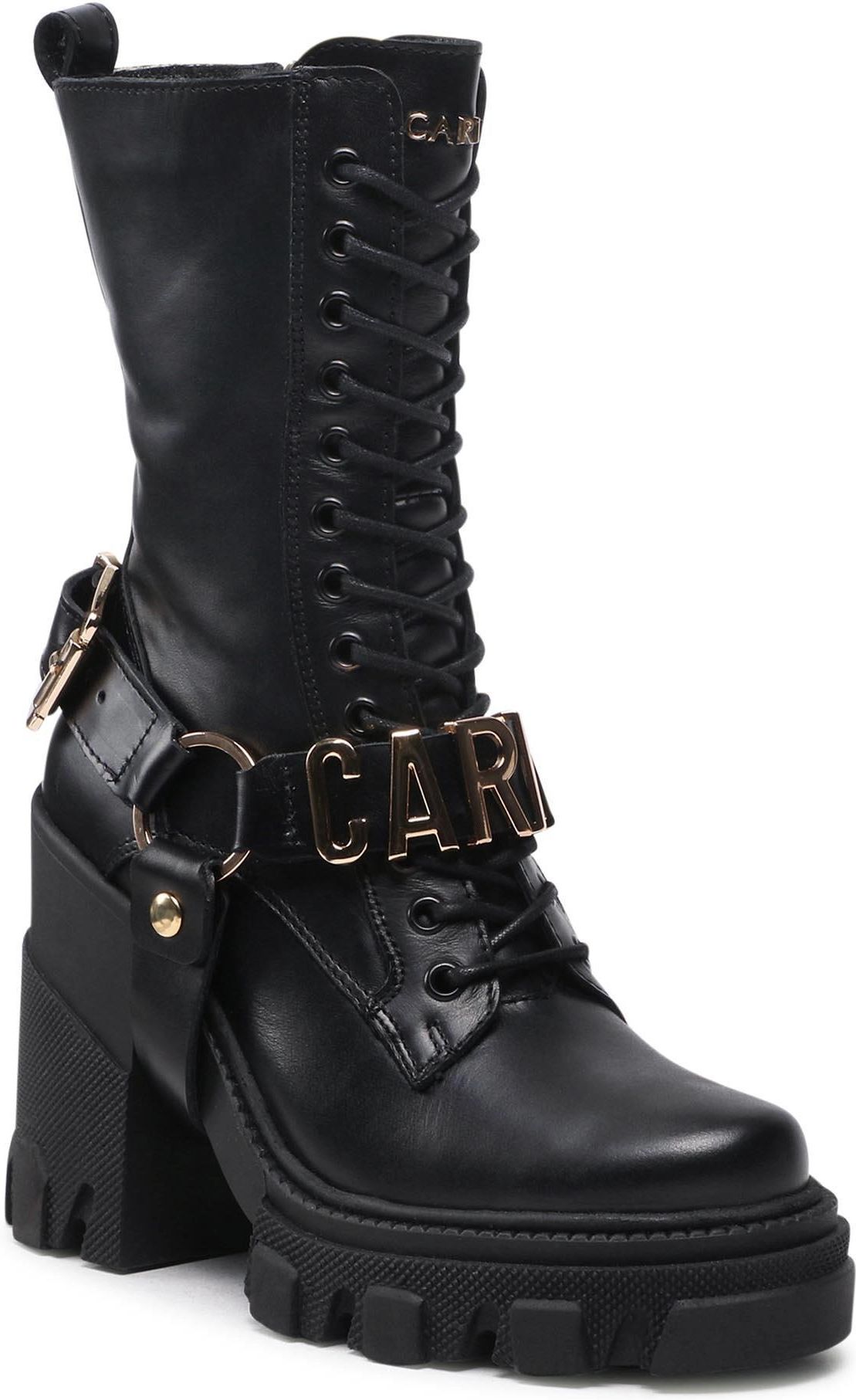 Botki CARINII - B8604 E50-000-000-F20 - Ceny i opinie - Ceneo.pl