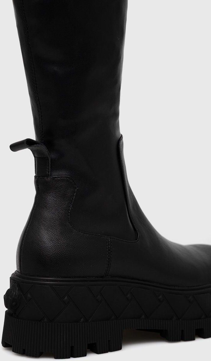 Kurt Geiger London kozaki LONDON OTK STRETCH damskie kolor czarny na ...