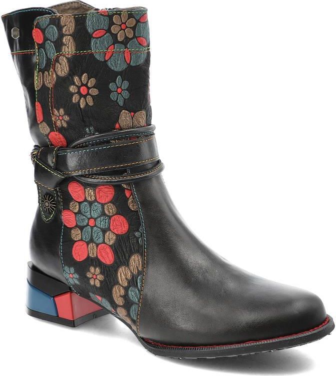 Granatowe Botki Laura Vita Damskie Skórzane Obuwie - Ceny i opinie ...