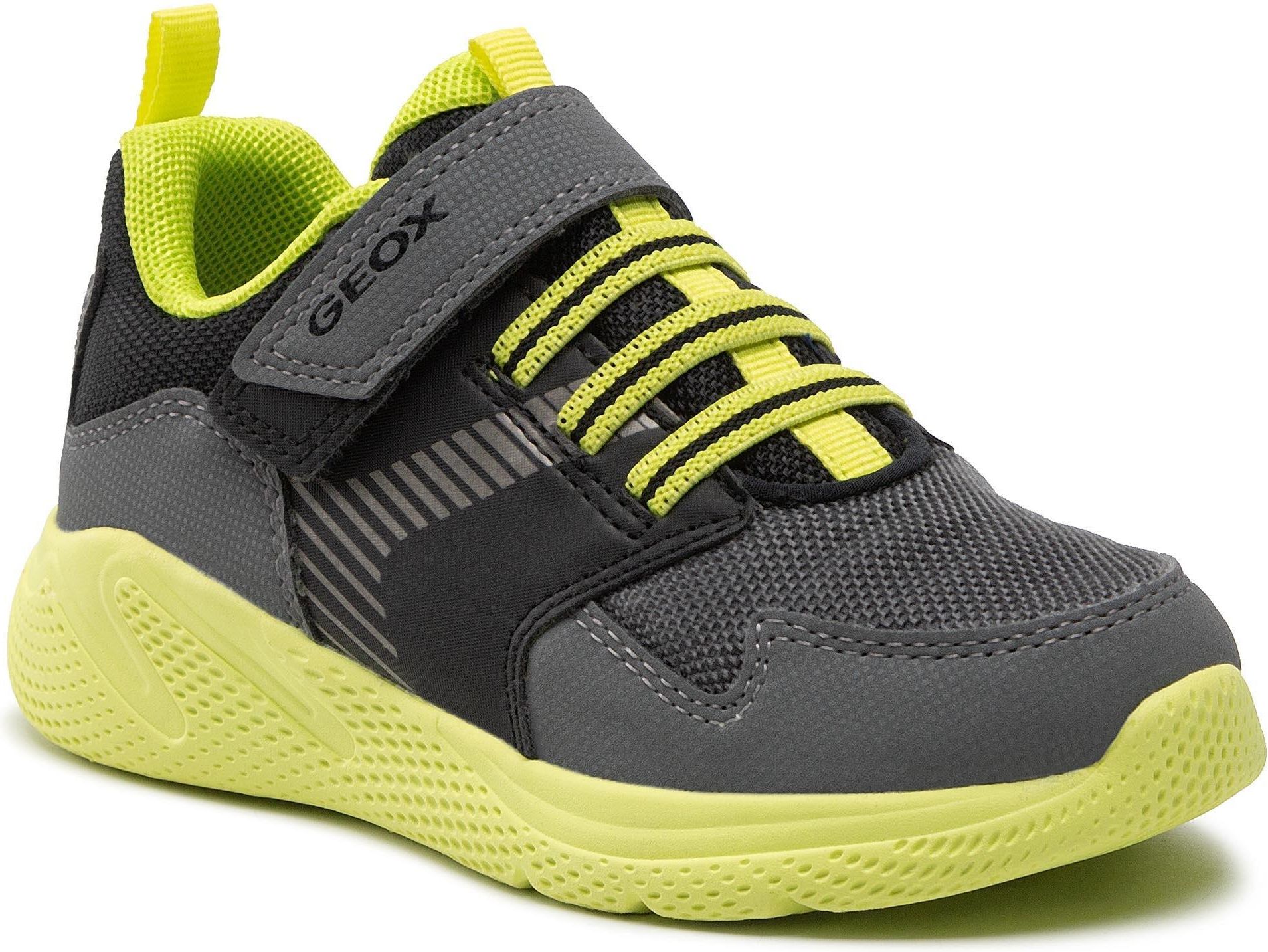Sneakersy GEOX - J Sprintye J26GBA 0CEFU C1267 S Dk Grey/Lime - Ceny i opinie - Ceneo.pl
