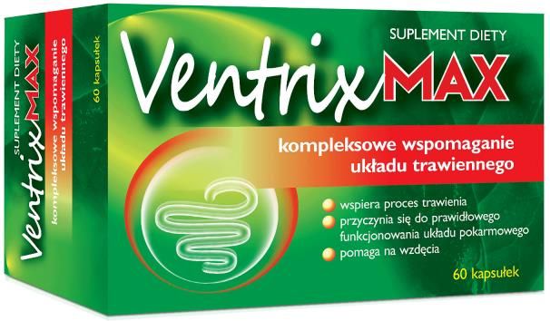 Mbm Pharma Ventrix Max 60kaps. - Opinie i ceny na Ceneo.pl