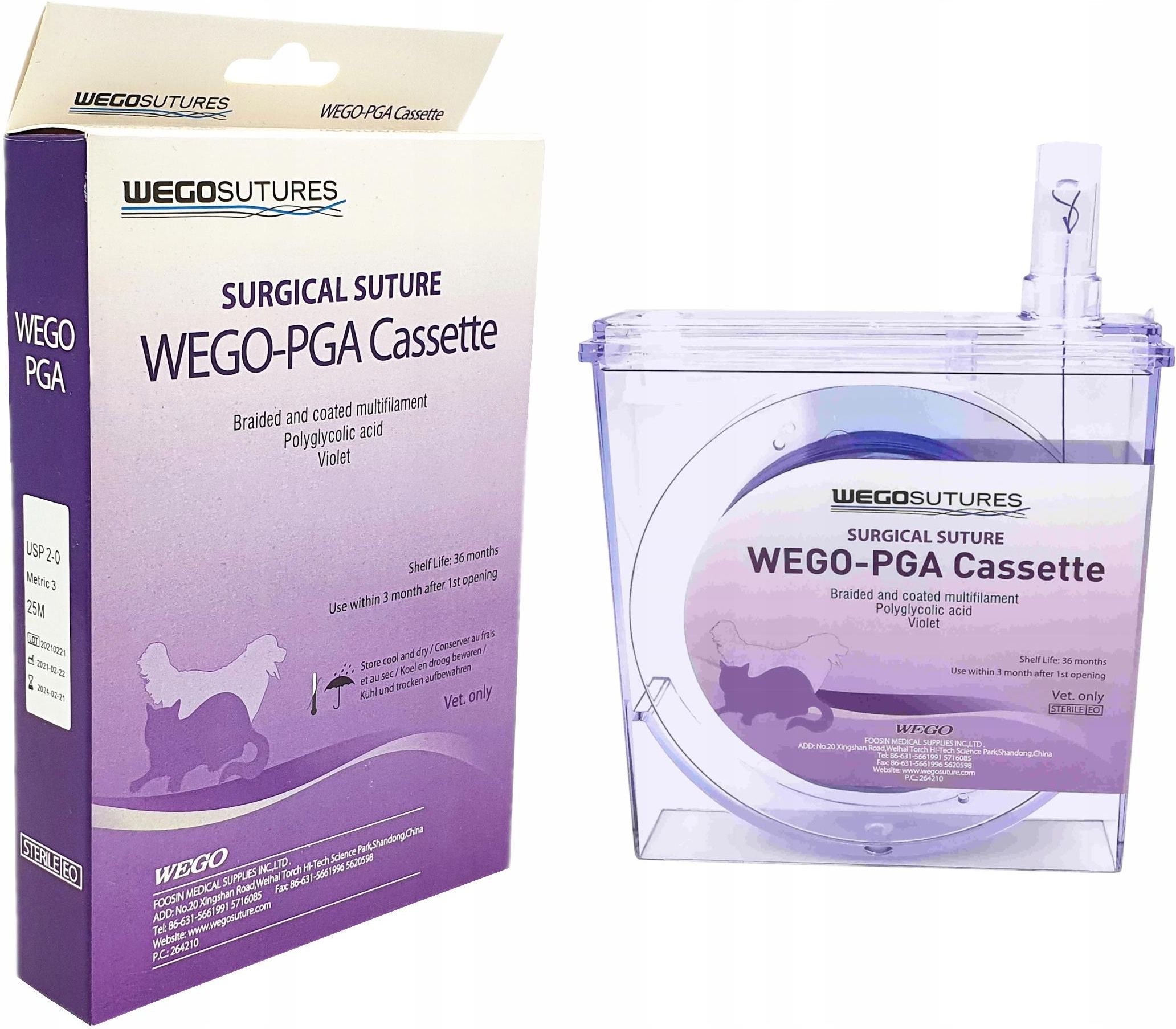 Nić Nici Chirurgiczne Szwy Wchłanialne Pga 2 0 25M - ceny i opinie ...