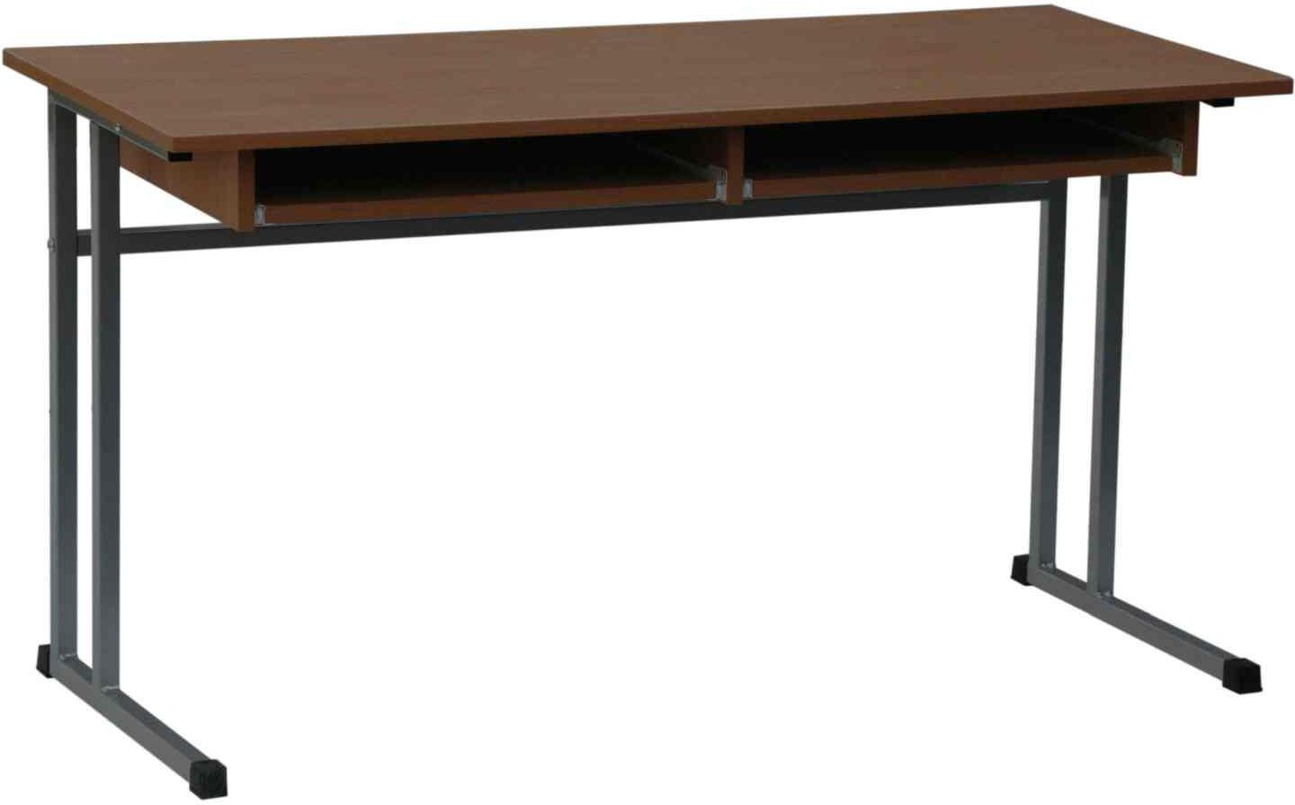 Ławka / Stół Komputerowy Robert Z Wysuwaną Półką (2-Osobowy 130x55 Cm ...