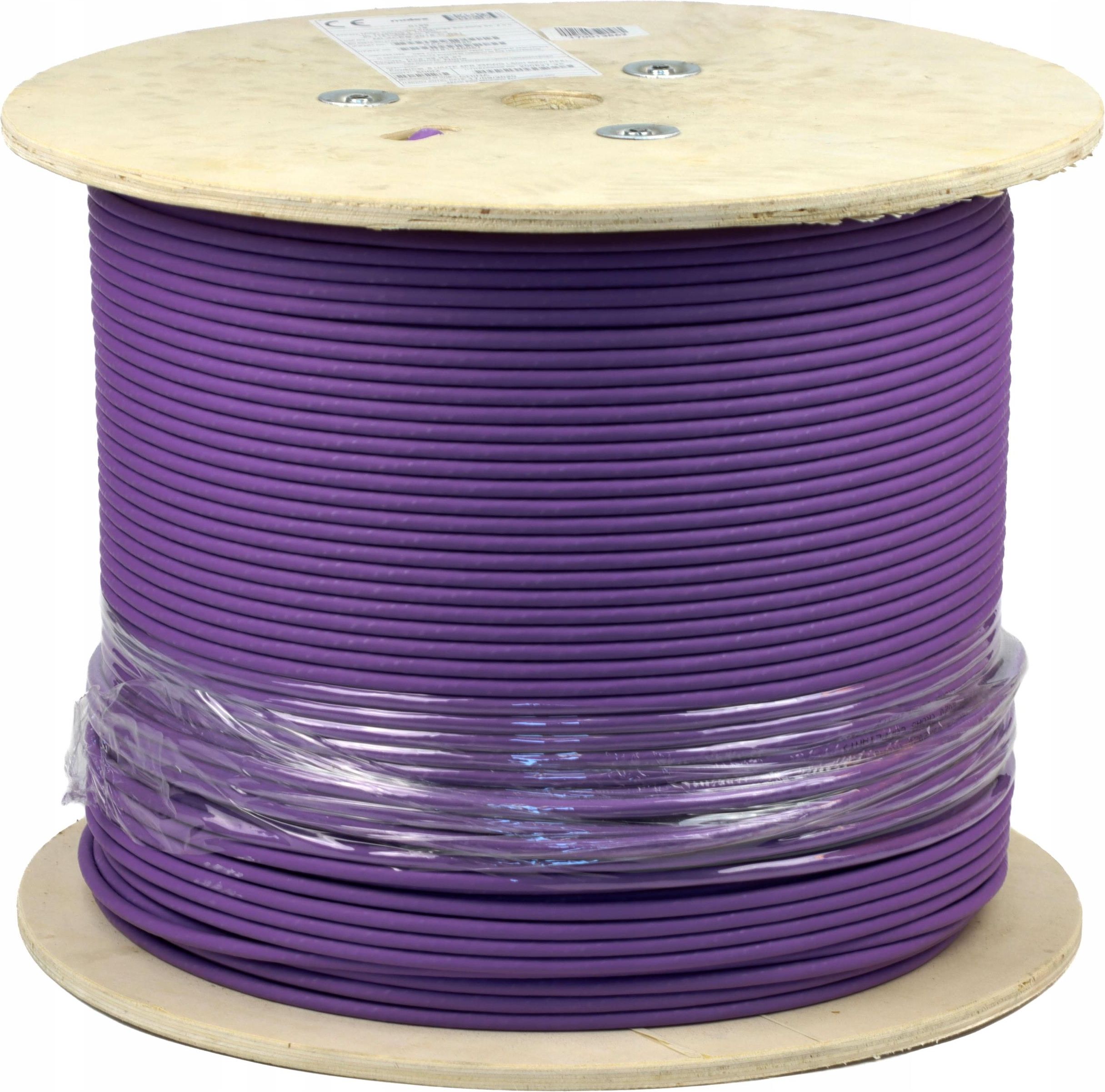 Molex Kabel Ethernet Utp Kat6 Lan Lszh Bęben 500M Fioletowy ...