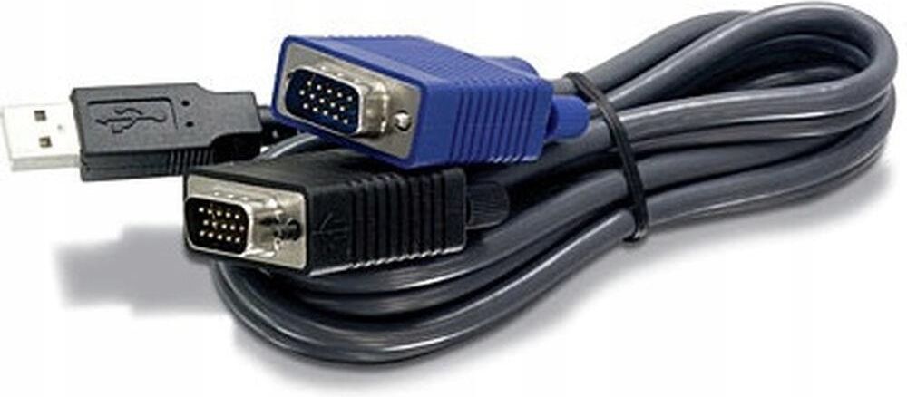 Kabel Kvm Trendnet Tk CU10 Czarny 2 8 m - Opinie i ceny na Ceneo.pl