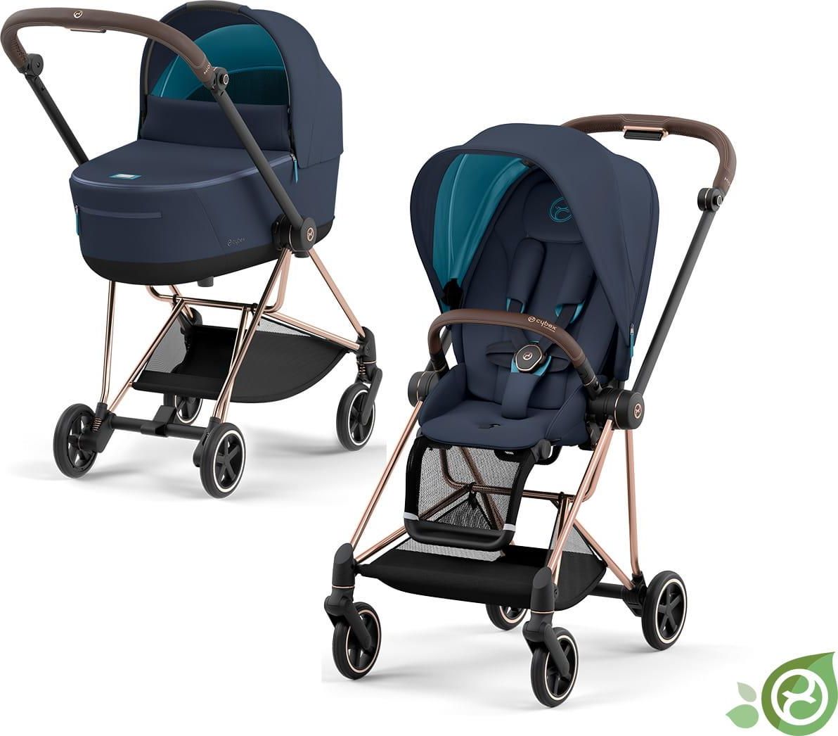 Wózek Cybex Mios 3.0 Eco Conscious Dark Navy Głęboko Spacerowy - Ceny i ...
