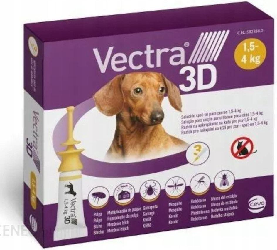 Vectra 3d 1,5-4kg 3 pipety - Ceny i opinie - Ceneo.pl