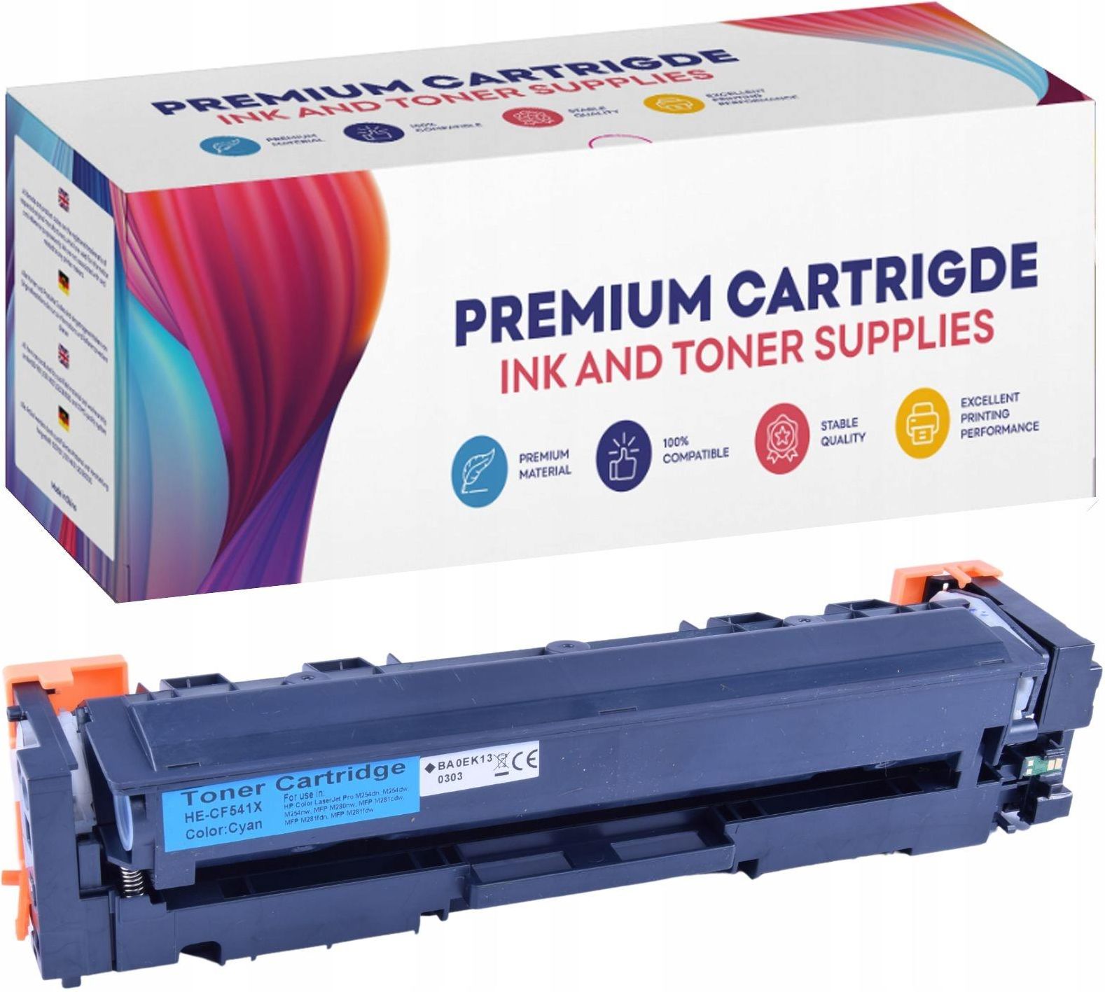 GP TONER TONER DO HP 201X C CF541X MFP M280NW M281FDN 281FW - Opinie i ...
