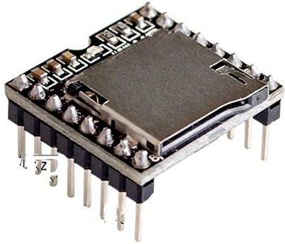 Mini odtwarzacz MP3 / WAV / WMA z gniazdem microSD TF-16P Arduino ...