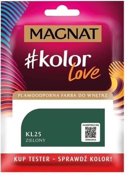 Farba Magnat #kolorLove KL25 Zielony 0,025L - Opinie i ceny na Ceneo.pl