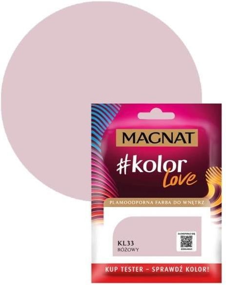Farba Magnat #kolorLove KL33 Różowy 0,025L - Opinie i ceny na Ceneo.pl