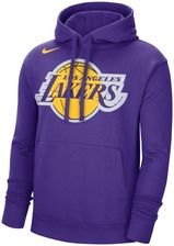 Nike Męska Dzianinowa Bluza Z Kapturem Los Angeles Lakers Nba Fiolet ...