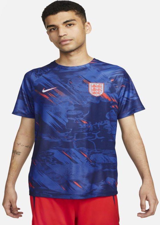 Nike Męska Przedmeczowa Koszulka Dri Fit Anglia Niebieski - Ceny i ...