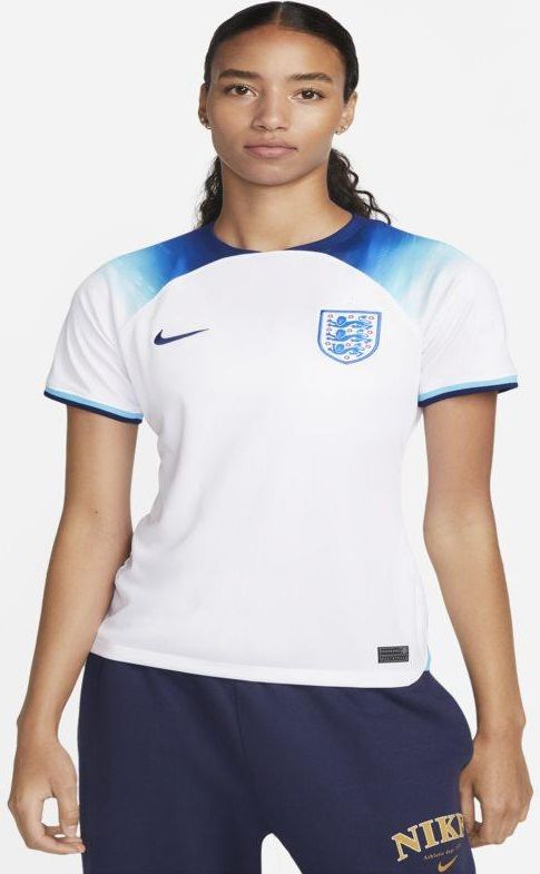 Nike Damska Koszulka Dri Fit Anglia Stadium 2022/23 Wersja Domowa Biel ...