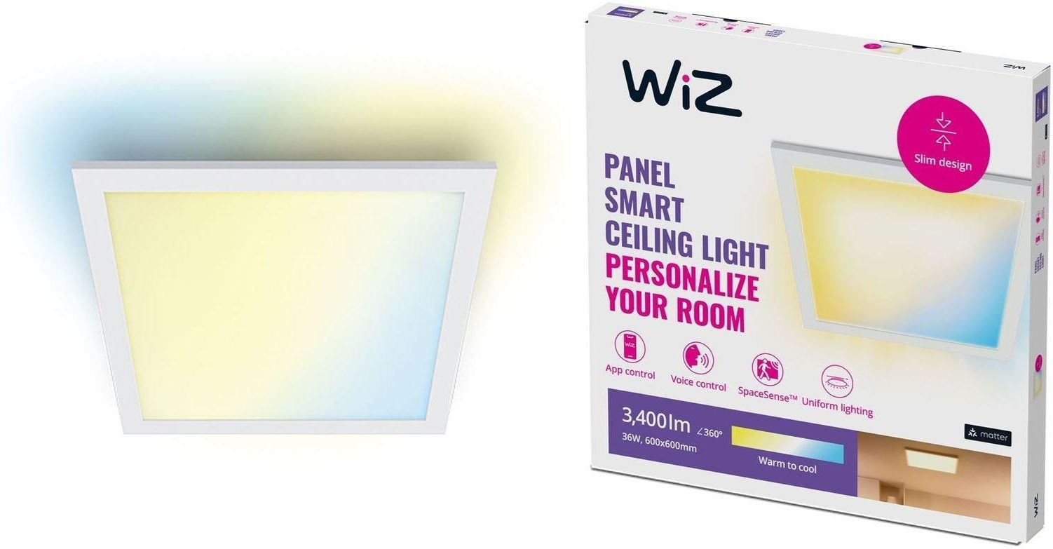 WiZ PANEL SUFITOWY 36W sterowany aplikacją lub pilotem (929003227101 ...
