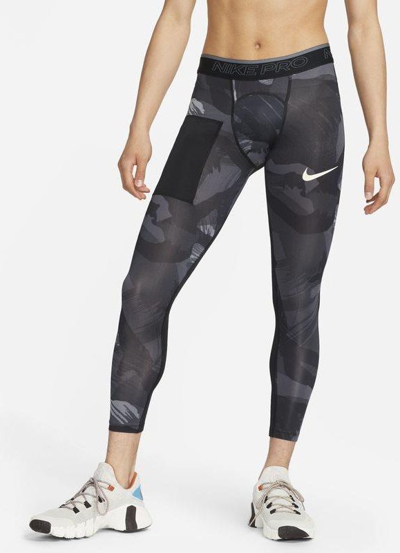 Nike Męskie Legginsy We Wzór Moro Pro Dri Fit Czerń - Ceny i opinie ...