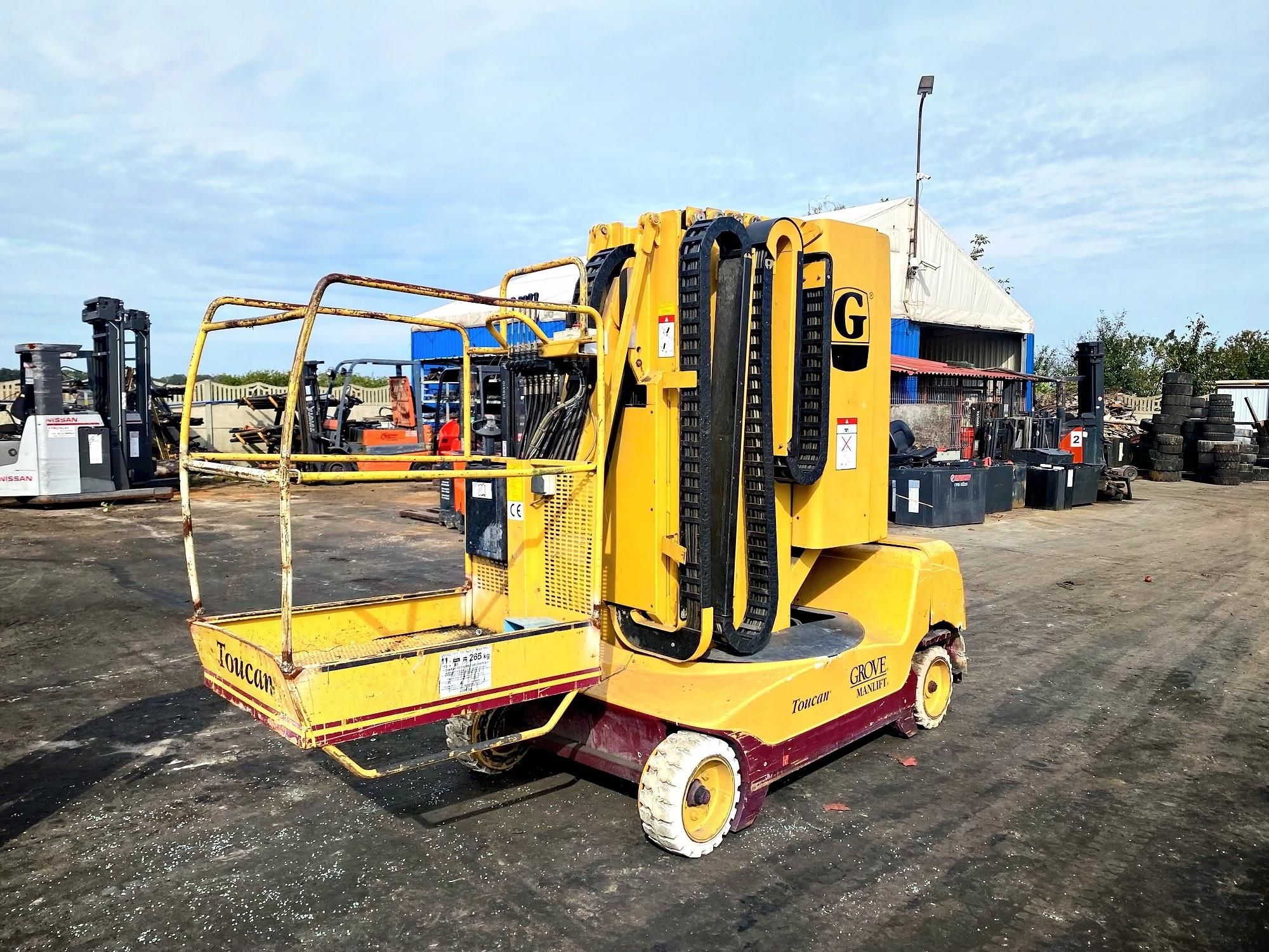 Podnośnik słupowy zwyżka TOUCAN T1200 wysięg 12m - Opinie i ceny na ...