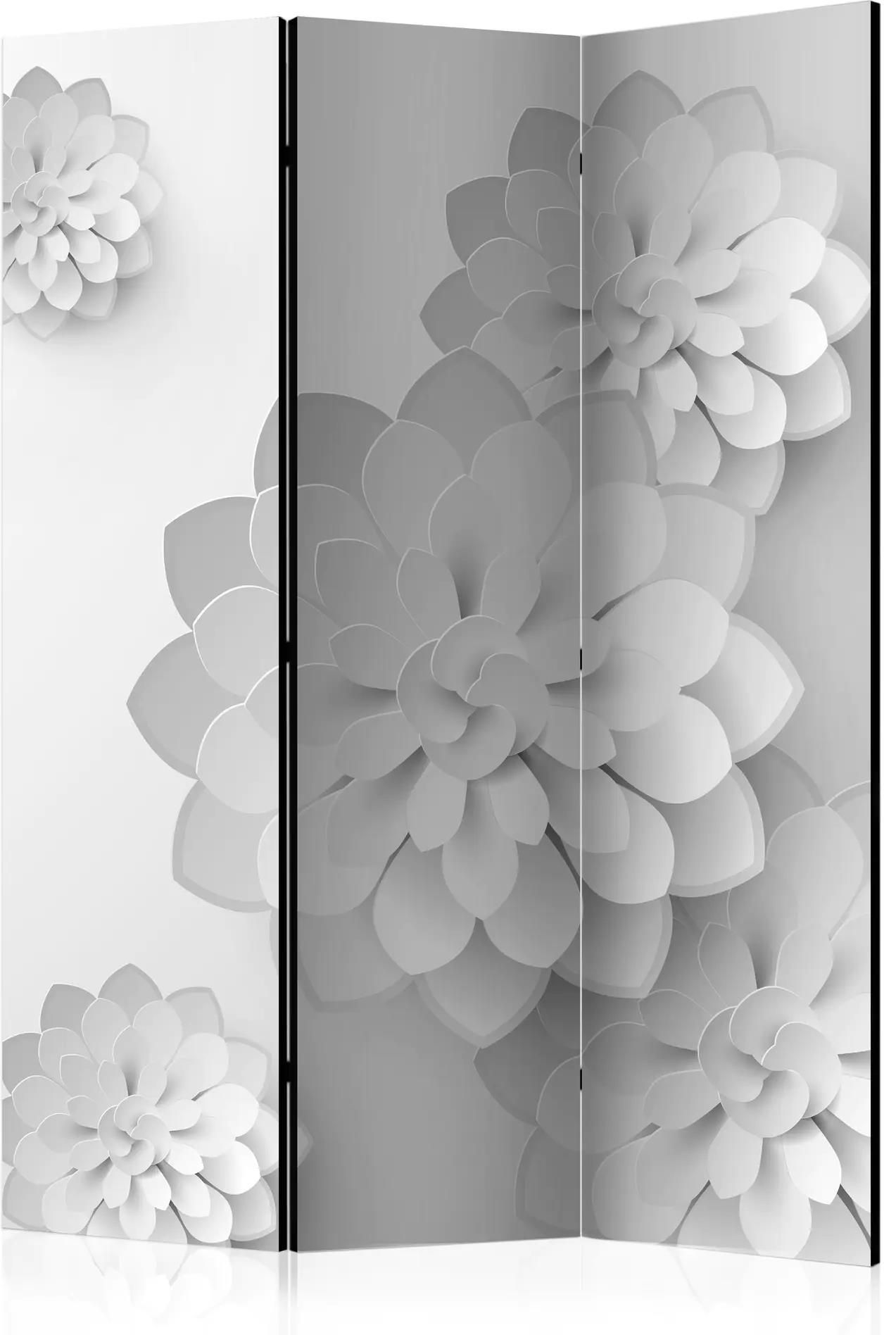 Parawan 3-częściowy - Biały ogród [Room Dividers] 135x172 - Opinie i ...