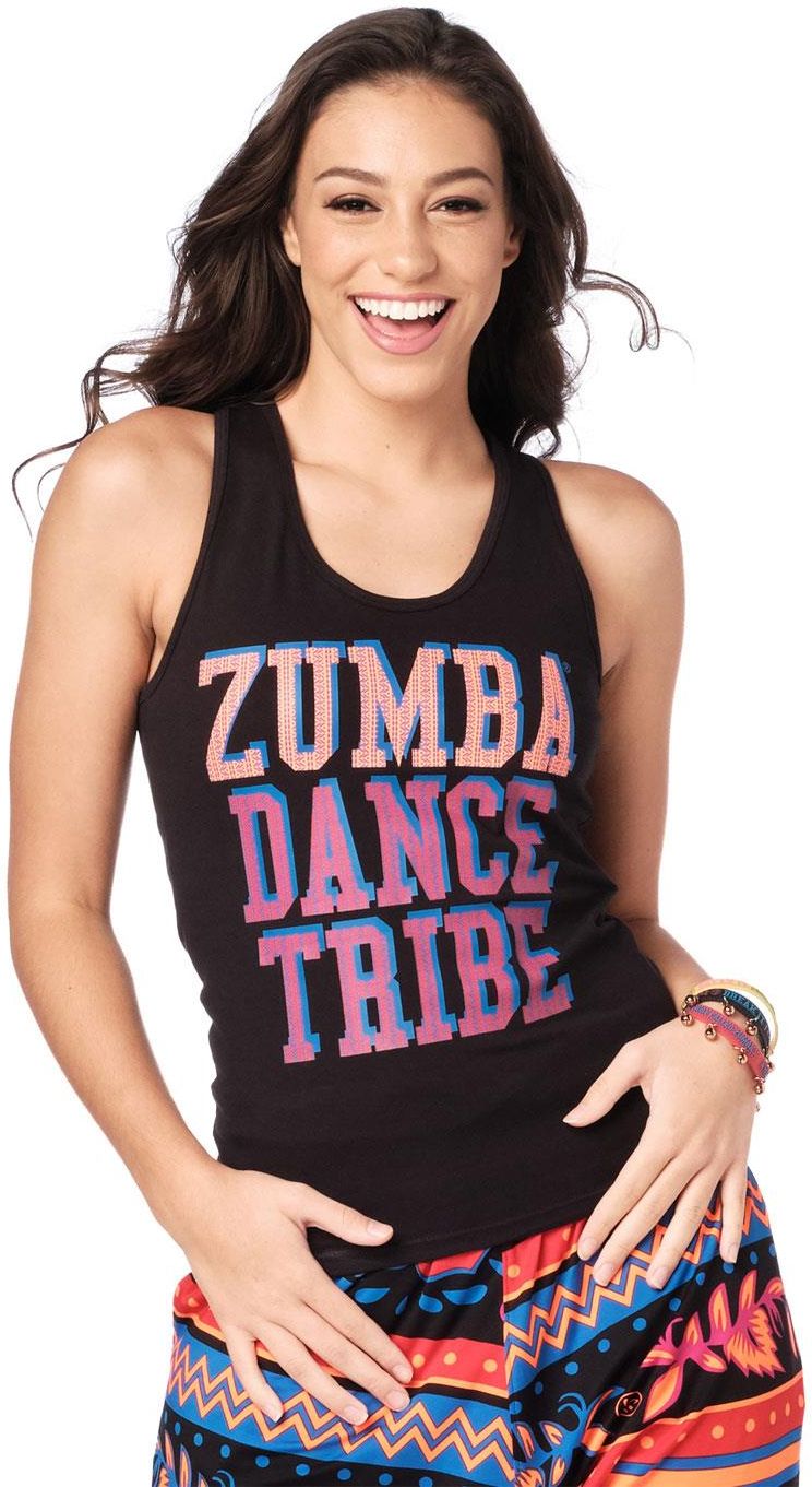 Zumba Wear Koszulka Damska Sportowa Czarna Zumba Dance Tribe Rbt - Ceny ...