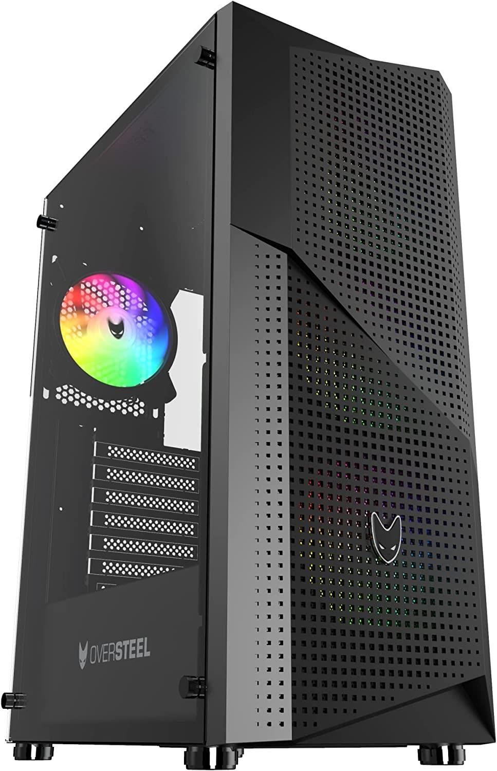 Obudowa komputerowa Obudowa Oversteel Kyanite RGB ATX Midi Tower Okno ...