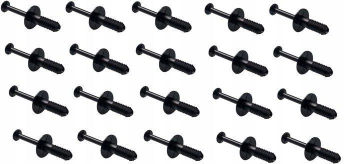 Trustom 20X Spinka Kołek Rozporowy Bmw 3 E30 E36 E46 5 E39 51111964186 ...