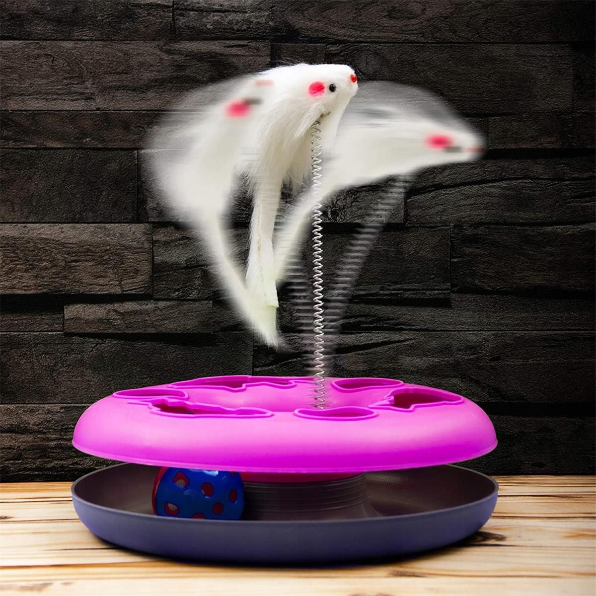 Phu Sigma Benji & Max Zabawka Dla Kota Z Myszką I Piłką Różowa - Ceny i ...