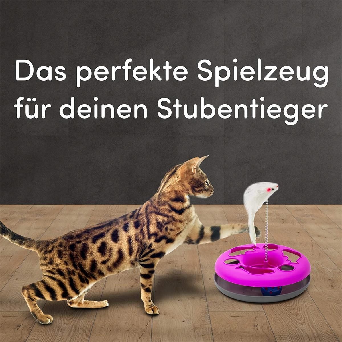 Phu Sigma Benji & Max Zabawka Dla Kota Z Myszką I Piłką Różowa - Ceny i ...