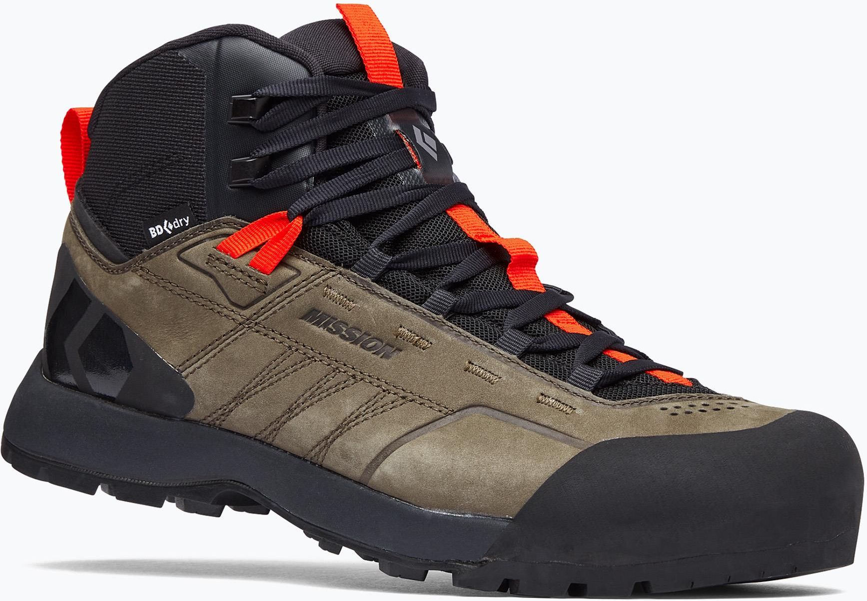 Buty trekkingowe Black Diamond Mission Lt Mid Wp Brązowe ...