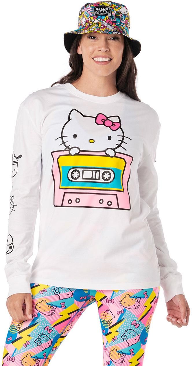 Zumba Wear Koszulka Biała Z Długim Rękawem Zumba X Hello Kitty - Ceny i ...