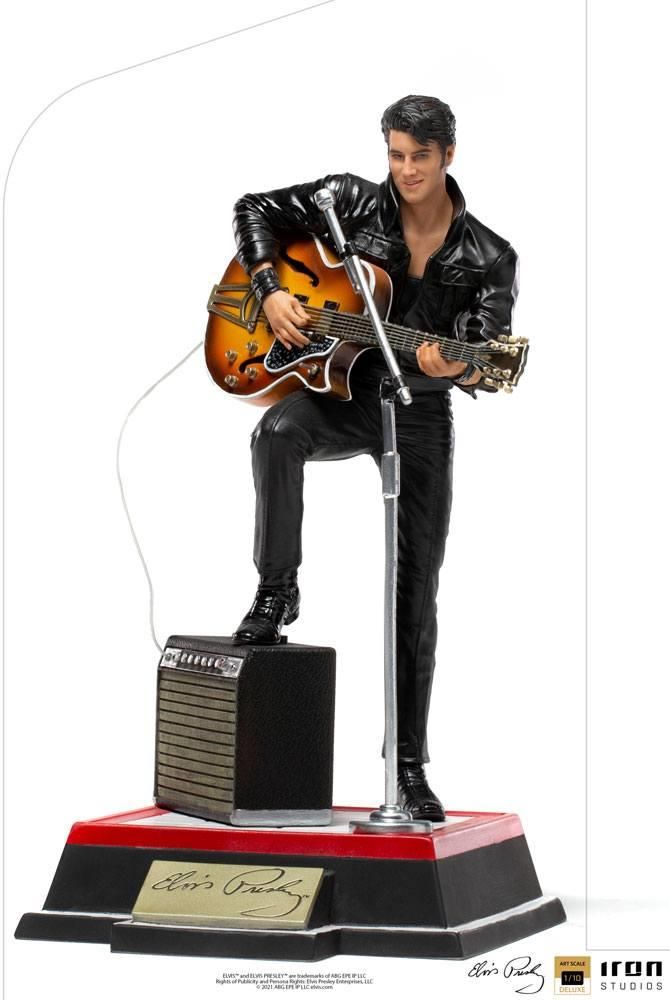 Iron Studios Elvis Presley Deluxe Art Scale Statue 1/10 Comeback ...