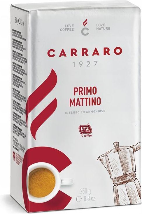 Kawa Carraro Caffè Carraro Primo Mattino Mielona 250g - Ceny i opinie ...