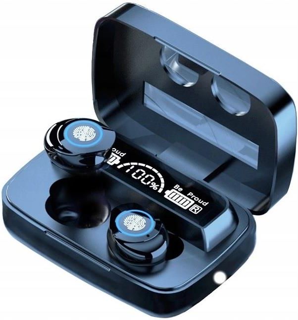 Słuchawki Słuchawki Bezprzewodowe Dokanałowe Red Tws M9-17 - Opinie i ...