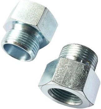 Akcesoria do hydrauliki Teper Złącze hydrauliczne redukcyjne M18x1,5 wewn./M16x1,5 zewn. płaski ...