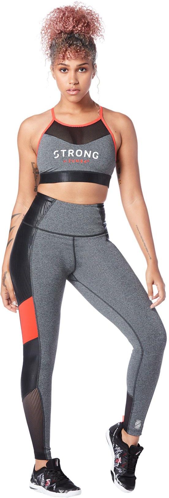 Strong Id Top Damski Sportowy Szary Strong Don'T Miss A Beat - Ceny i ...