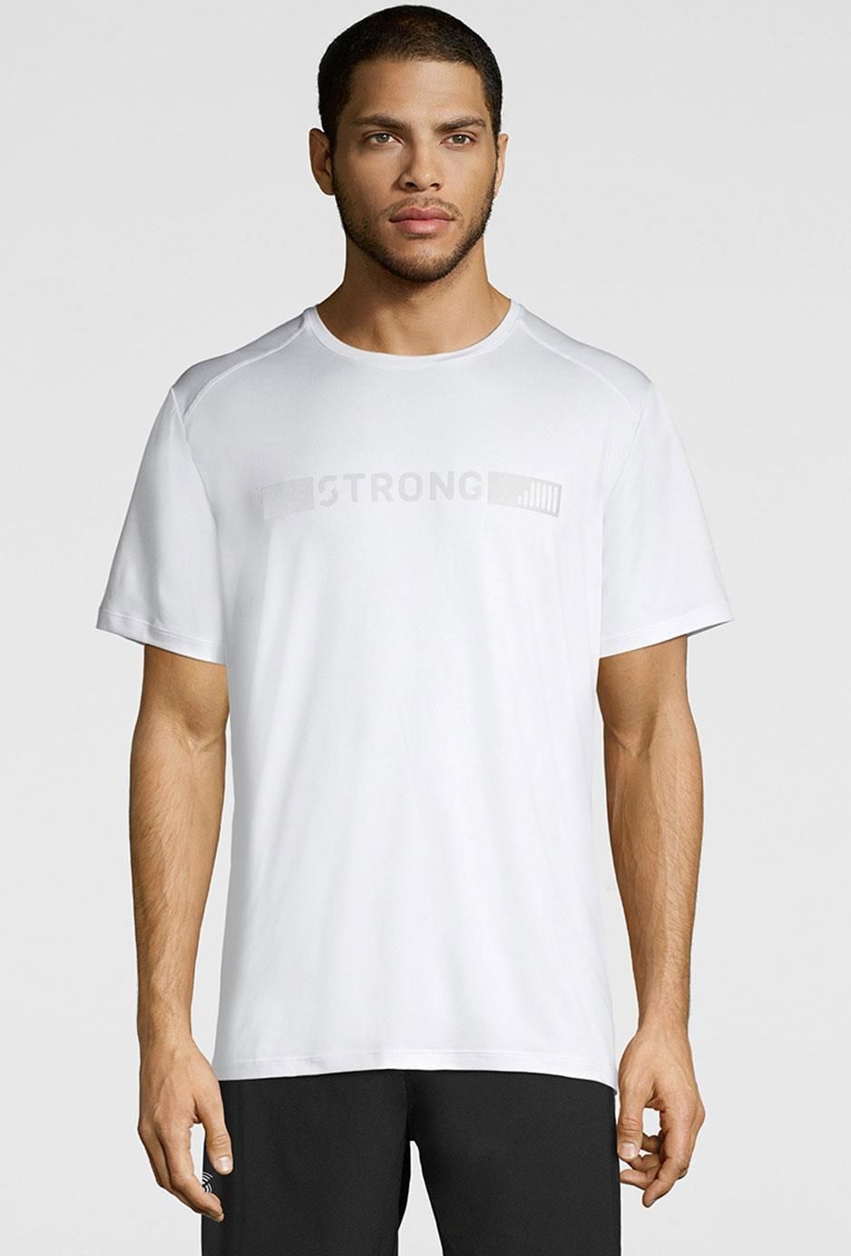 Strong Id Koszulka Męska Sportowa Biała Active Tee - Ceny i opinie ...