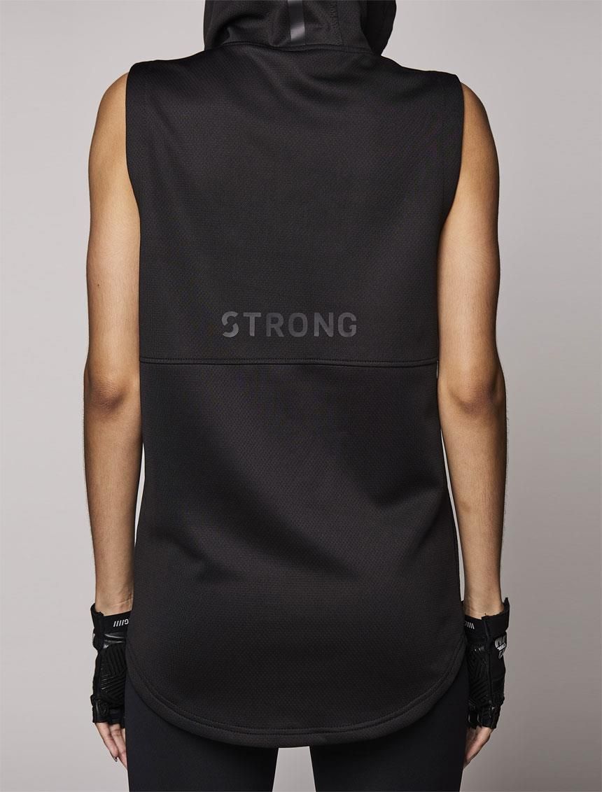 Strong Id Bezrękawnik Sportowy Czarny Z Kapturem - Ceny i opinie - Ceneo.pl