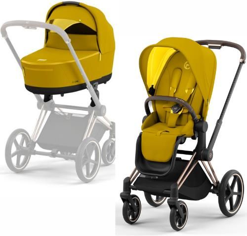Wózek CYBEX PLATINUM PRIAM 4.0 LUX NEW GENERATION WOZEK 2W1 GLEBOKO ...
