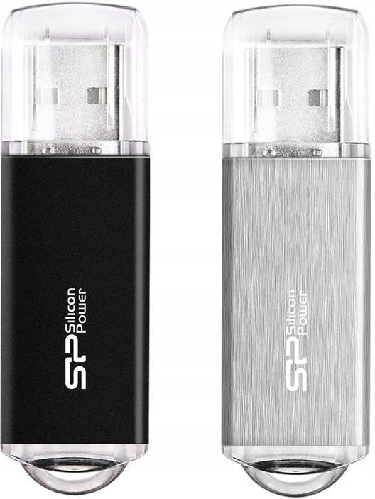 Pendrive Silicon Power Pamięć Usb 2X16GB 2.0 Flash Drive Metal (58705 ...