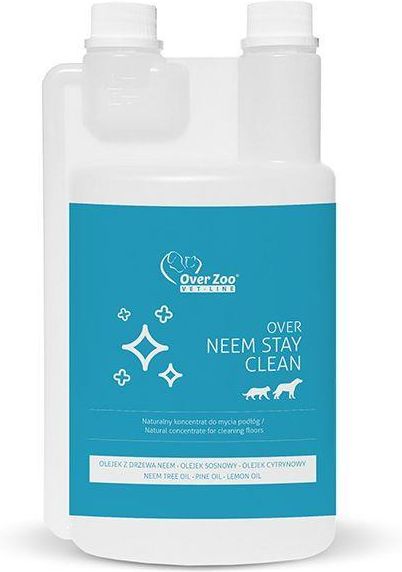 Over Zoo Over Neem Stay Clean Koncentrat do Mycia Podłóg 1000ml - Ceny ...