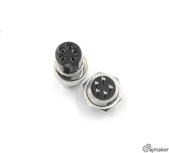 Złącze przemysłowe GX16 5 pin (wt+gn) - Opinie i ceny na Ceneo.pl