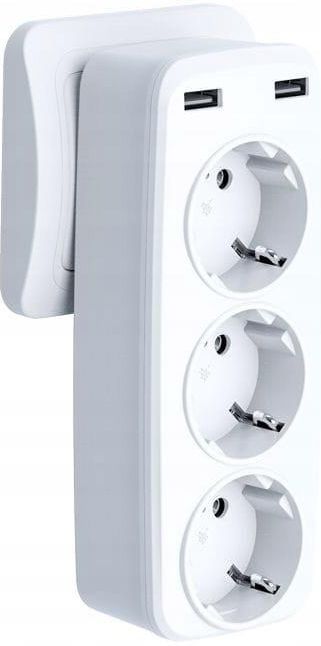 Gniazdo elektryczne XO ładowarka sieciowa z rozdzielaczem gniazda WL08 ...