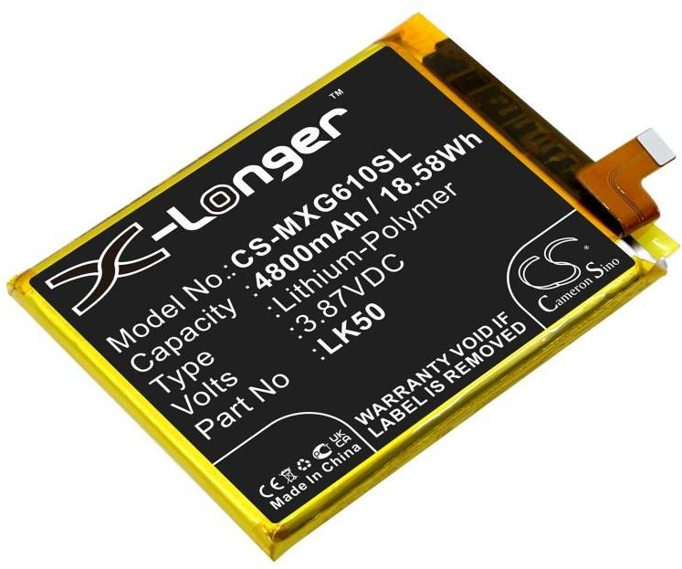 Bateria Cameron Sino Motorola Moto G60S / Lk50 4800Mah 18.58Wh Li ...