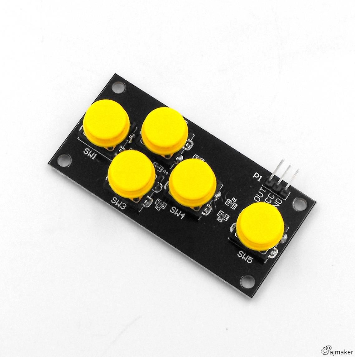 AD-Key - klawiatura 5 przycisków - moduł analogowy - Opinie i ceny na ...