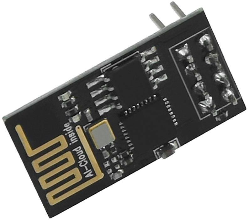 Ajmaker Moduł Wifi Esp-01 Esp8266 Black - 3 Gpio, 1Mb, Pcb Antena ...