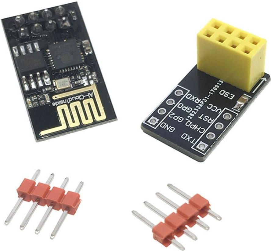 Ajmaker Moduł Wifi Esp-01 Esp8266 Black + Adapter (Z000667) - Opinie i ...