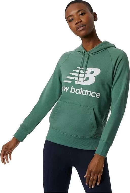 New Balance Womens Essentials Pullover Hoodie Jade L - Ceny i opinie ...