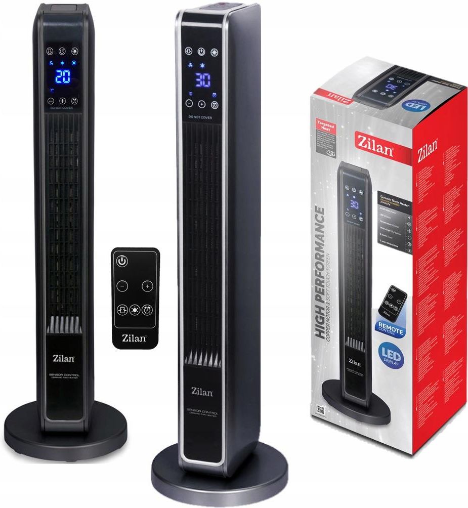 Ogrzewanie przenośne Zilan Grzejnik Elektryczny 2200W ZLN2076 - Opinie ...